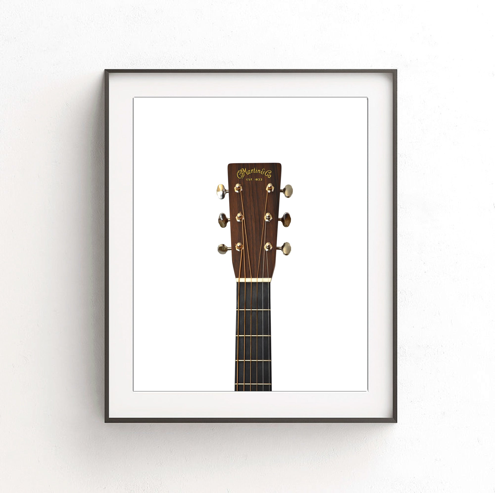 Martin Acoustic Guitar Print Digital Download Printable | Sky Whitman ...